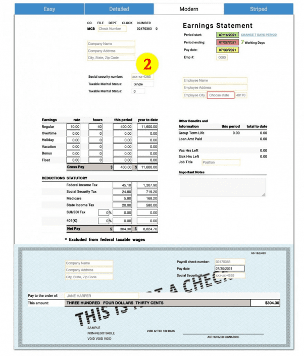 How to Make a Paystub - Free Online Paystub Generator