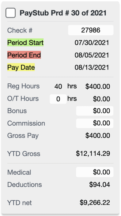 Free Pay Stub Templates + Calculator (No Software) | PayStub Direct