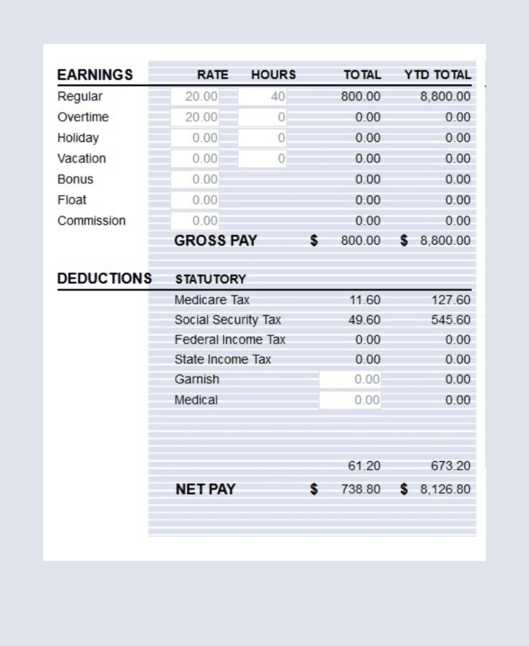 PayStub Generator | Make Your Pay Stubs | Preview FREE Now!!!